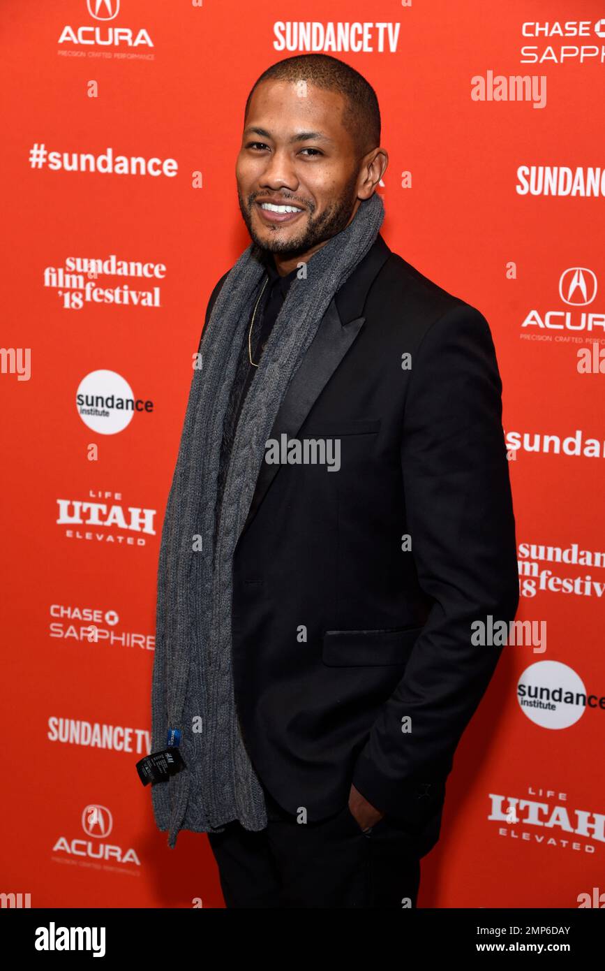 Justin Chu Cary, a cast member in "Blindspotting," poses at the ...