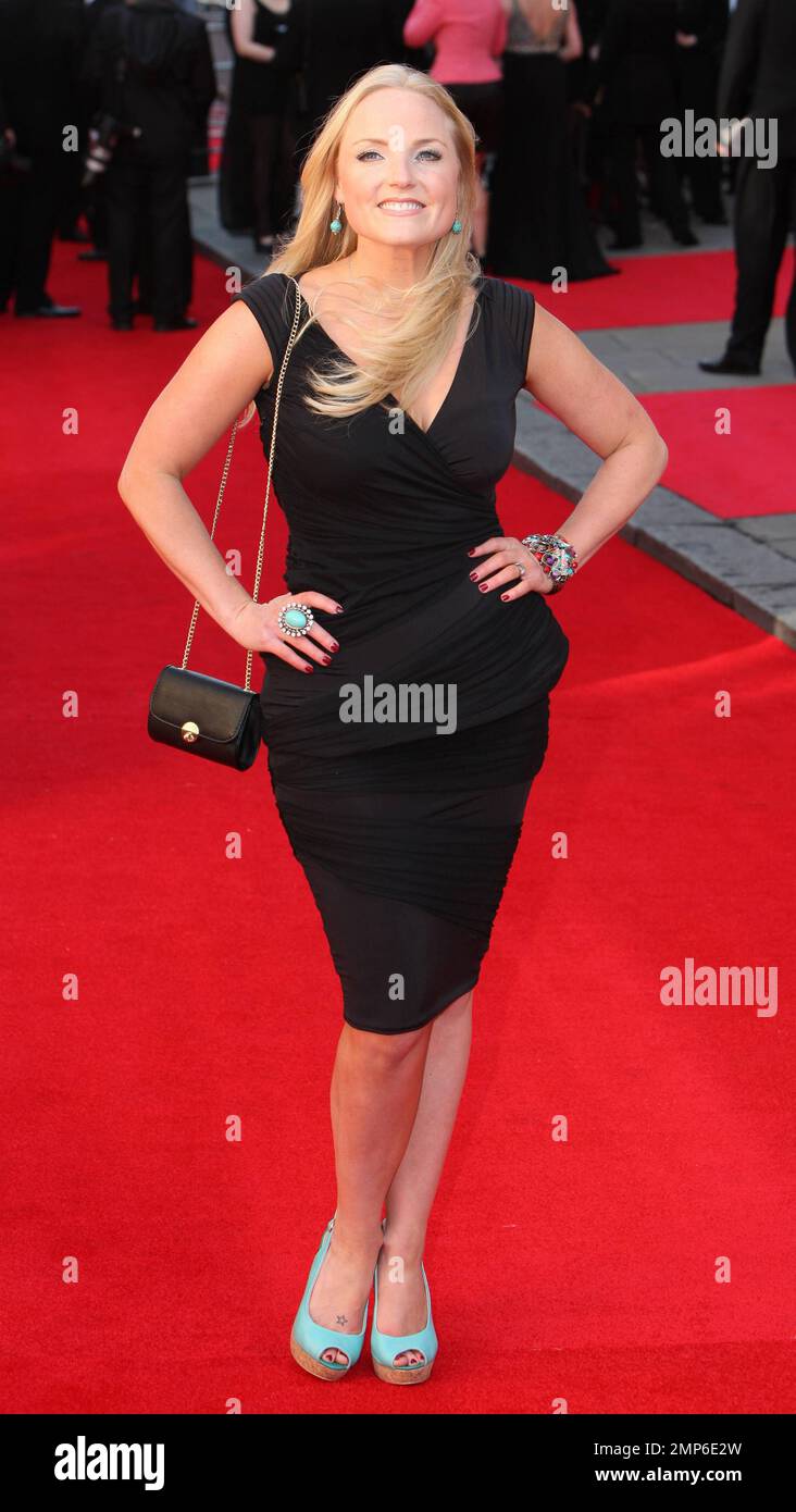 Kerry Ellis at the 2012 Olivier Awards held at The Royal Opera House in ...