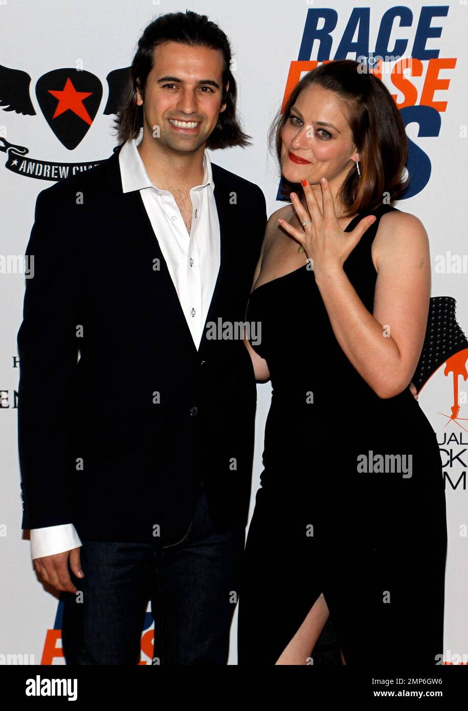 Actress Clementine Ford and her new fiance arriving at the 19th annual ...