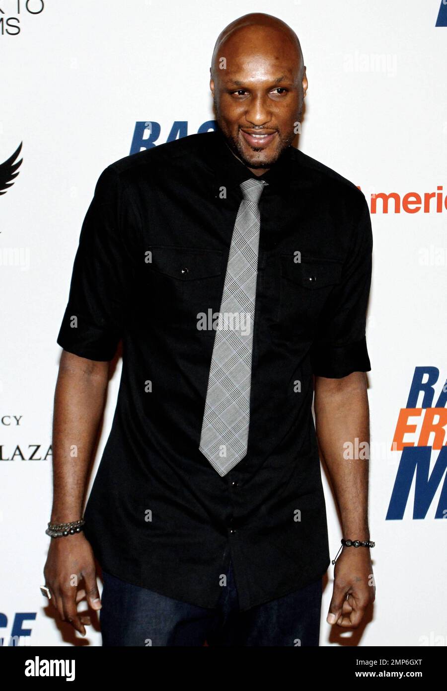 Lamar Odom arriving at the 19th annual Race To Erase MS Gala at the ...