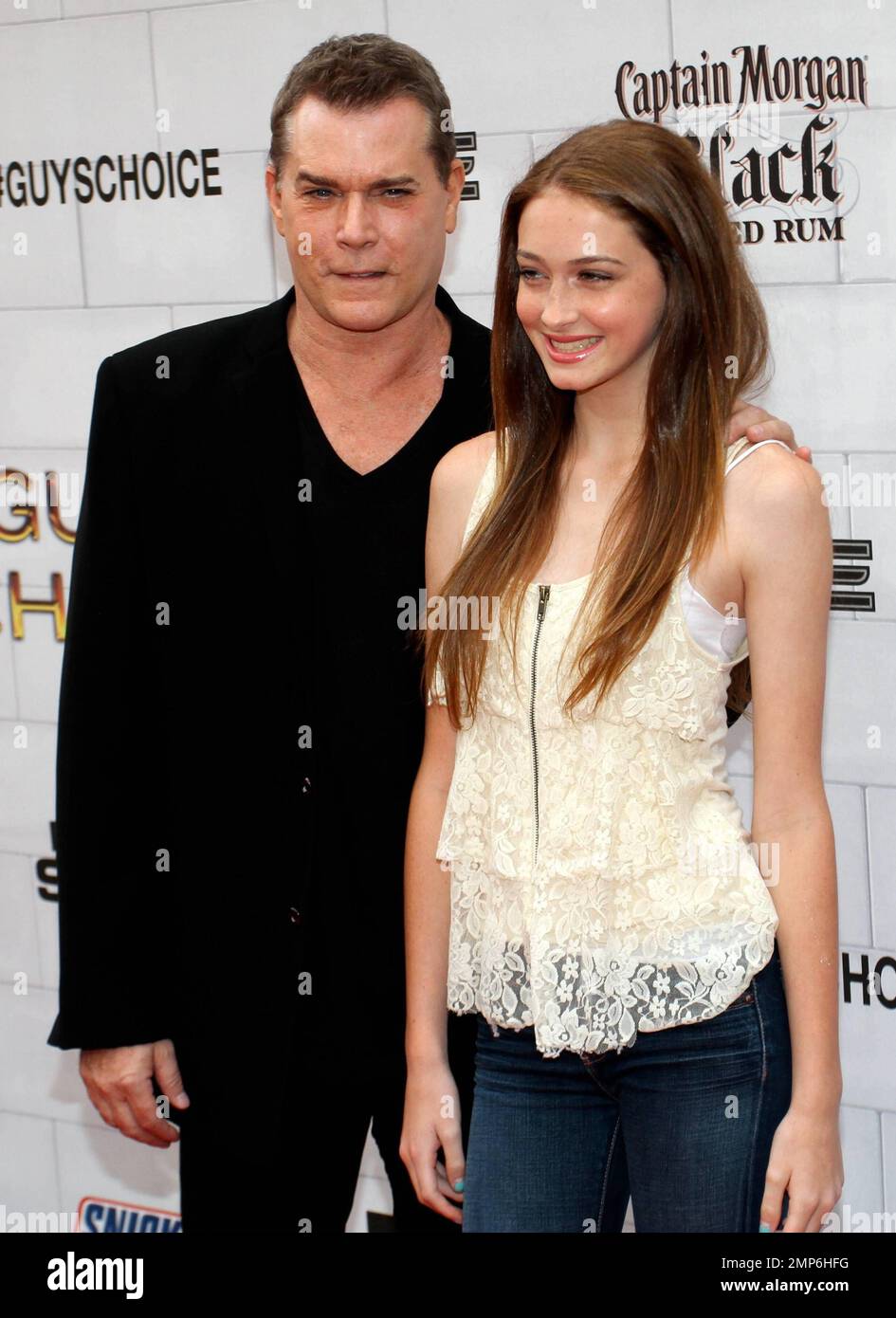 Actor Ray Liotta with his daughter at at Spike TV's 2012 "Guys Choice ...