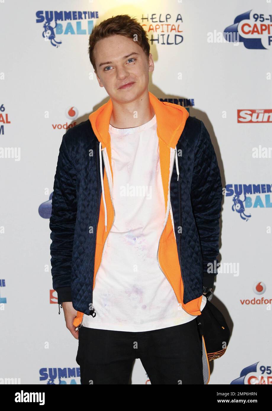 Conor Maynard attends The Summertime Ball held at Wembley Stadium in ...