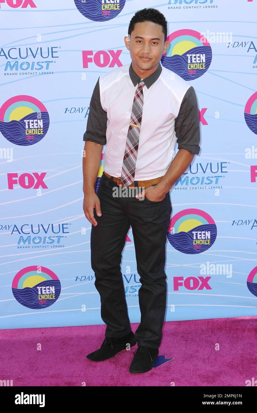 Tahj Mowry at the 2012 Teen Choice Awards at the Gibson Amphitheatre ...