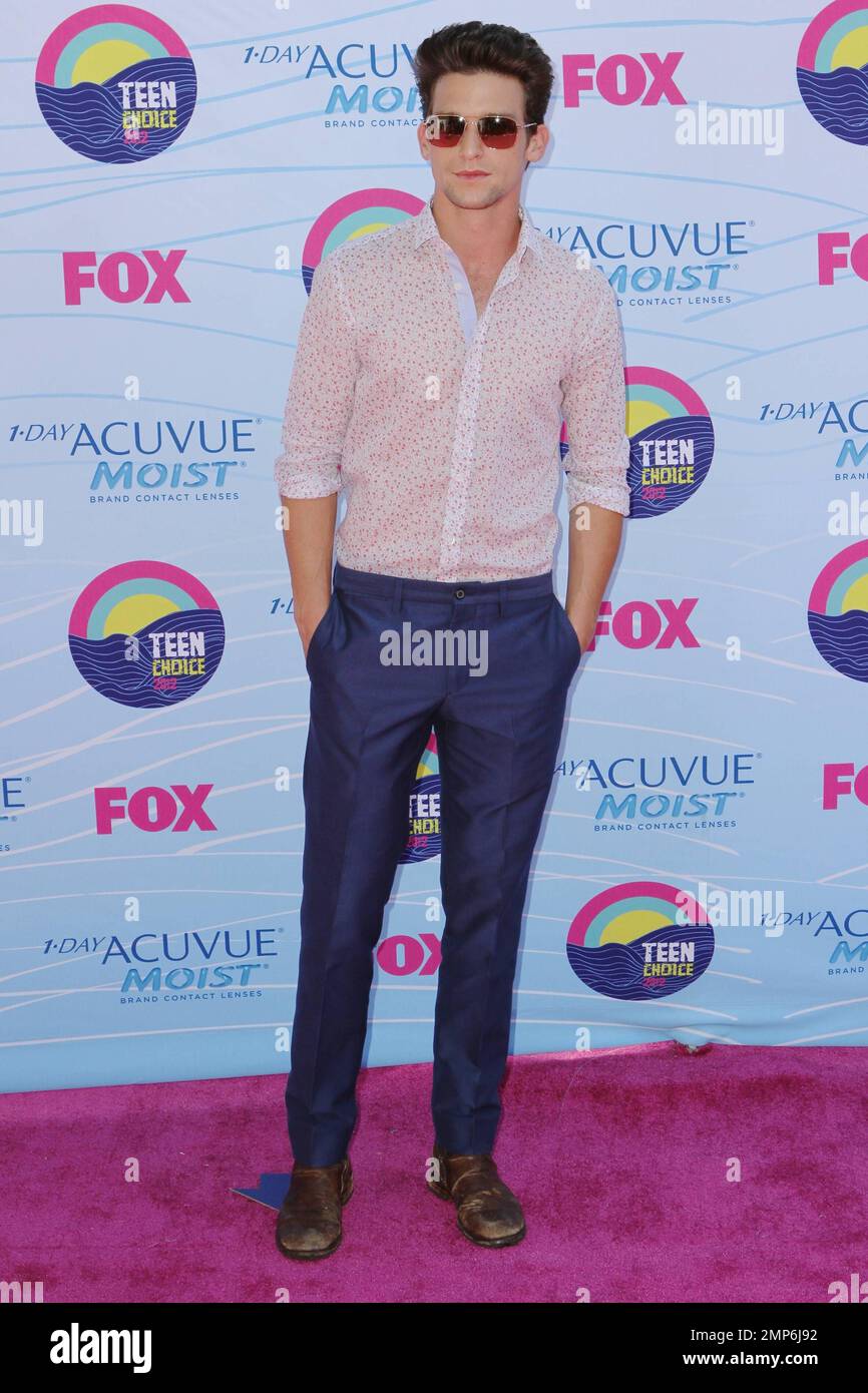 Dan Kagastoff at the 2012 Teen Choice Awards at the Gibson Amphitheatre ...
