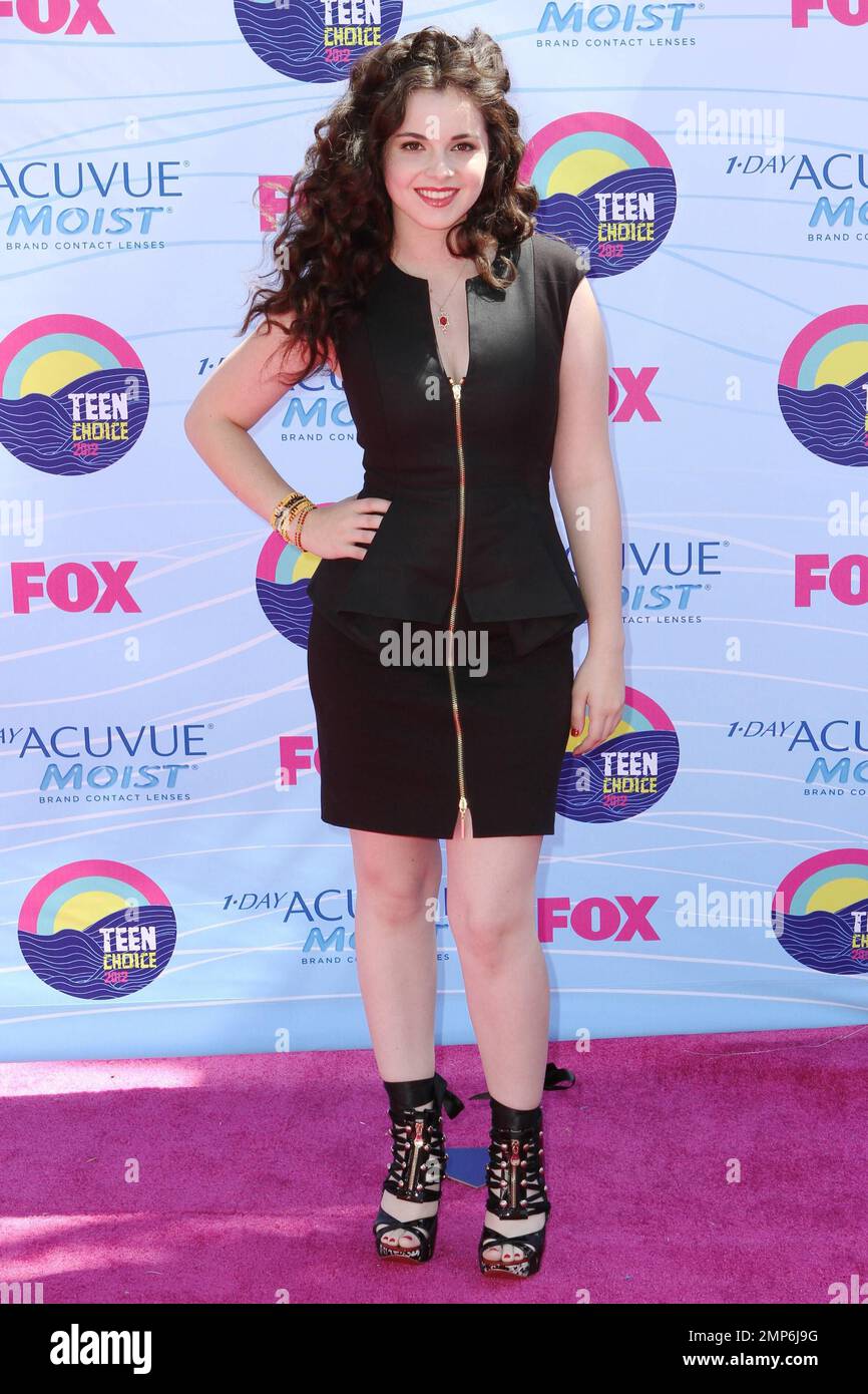 Vanessa Marano at the 2012 Teen Choice Awards at the Gibson ...