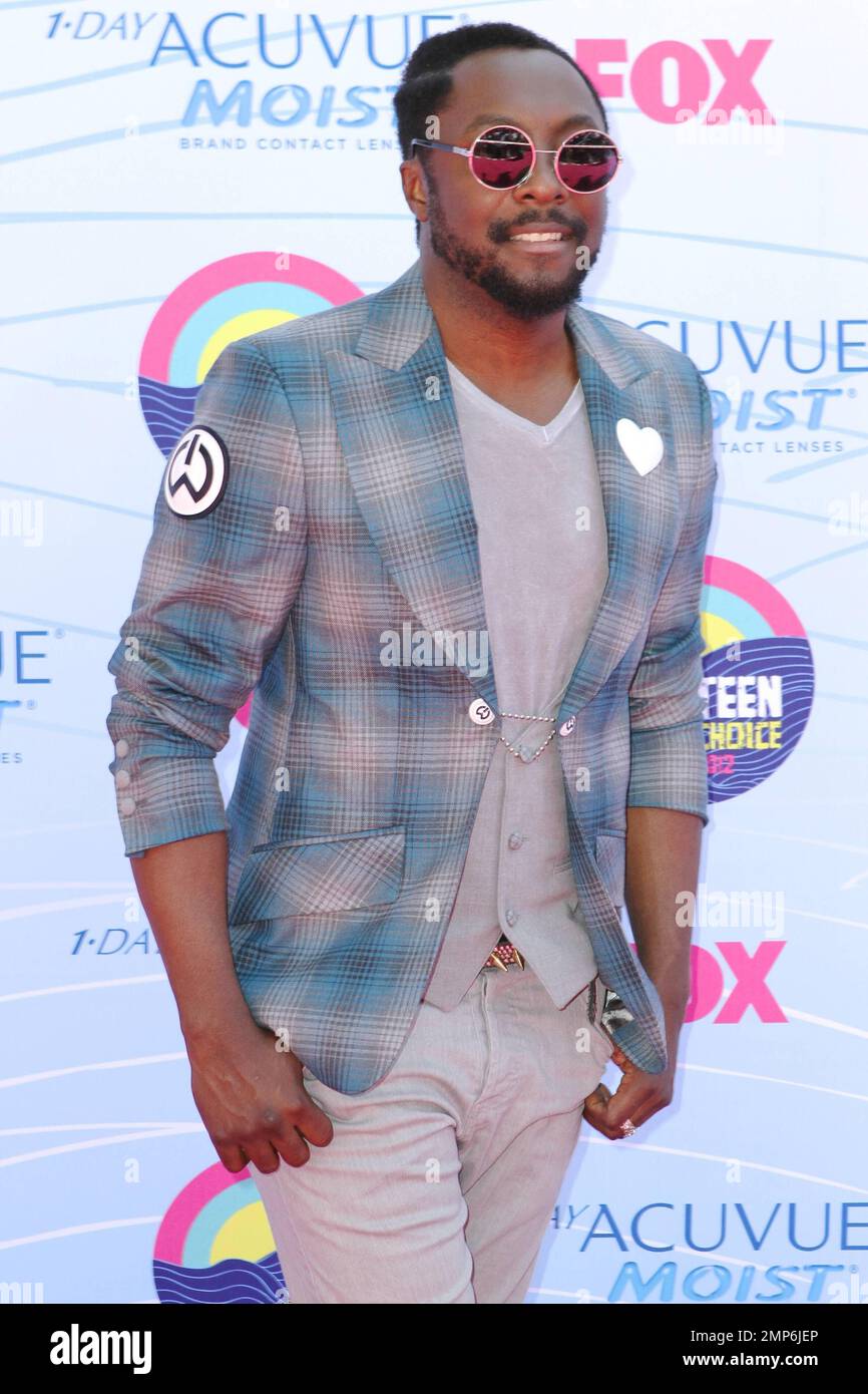 Will.i.am at the 2012 Teen Choice Awards at the Gibson Amphitheatre ...