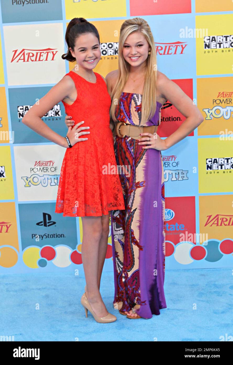 Bailee Madison and Olivia Holt at Variety's Power of Youth presented by ...
