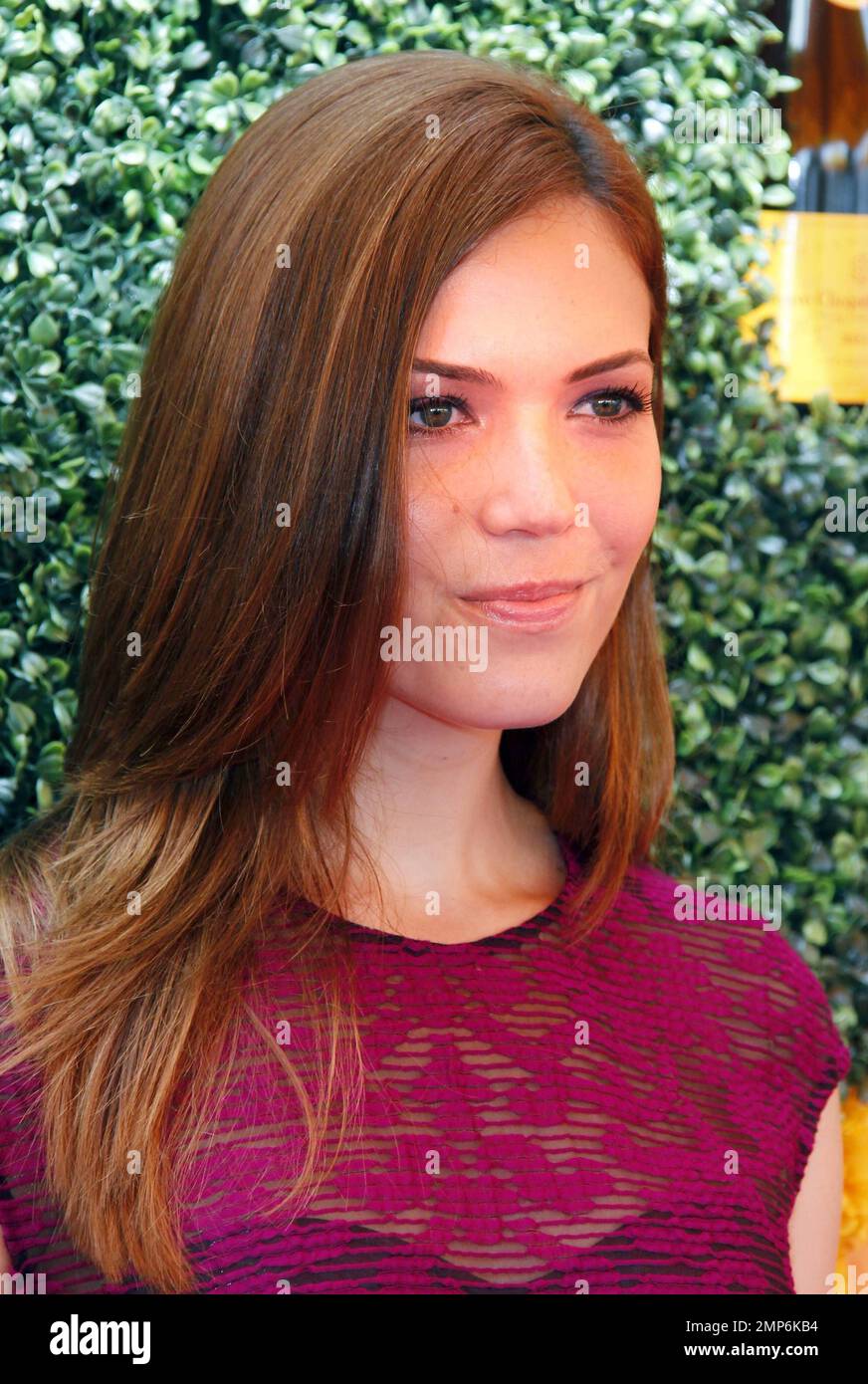 Mandy Moore at the Third Annual Veuve Clicquot Polo Classic held at ...