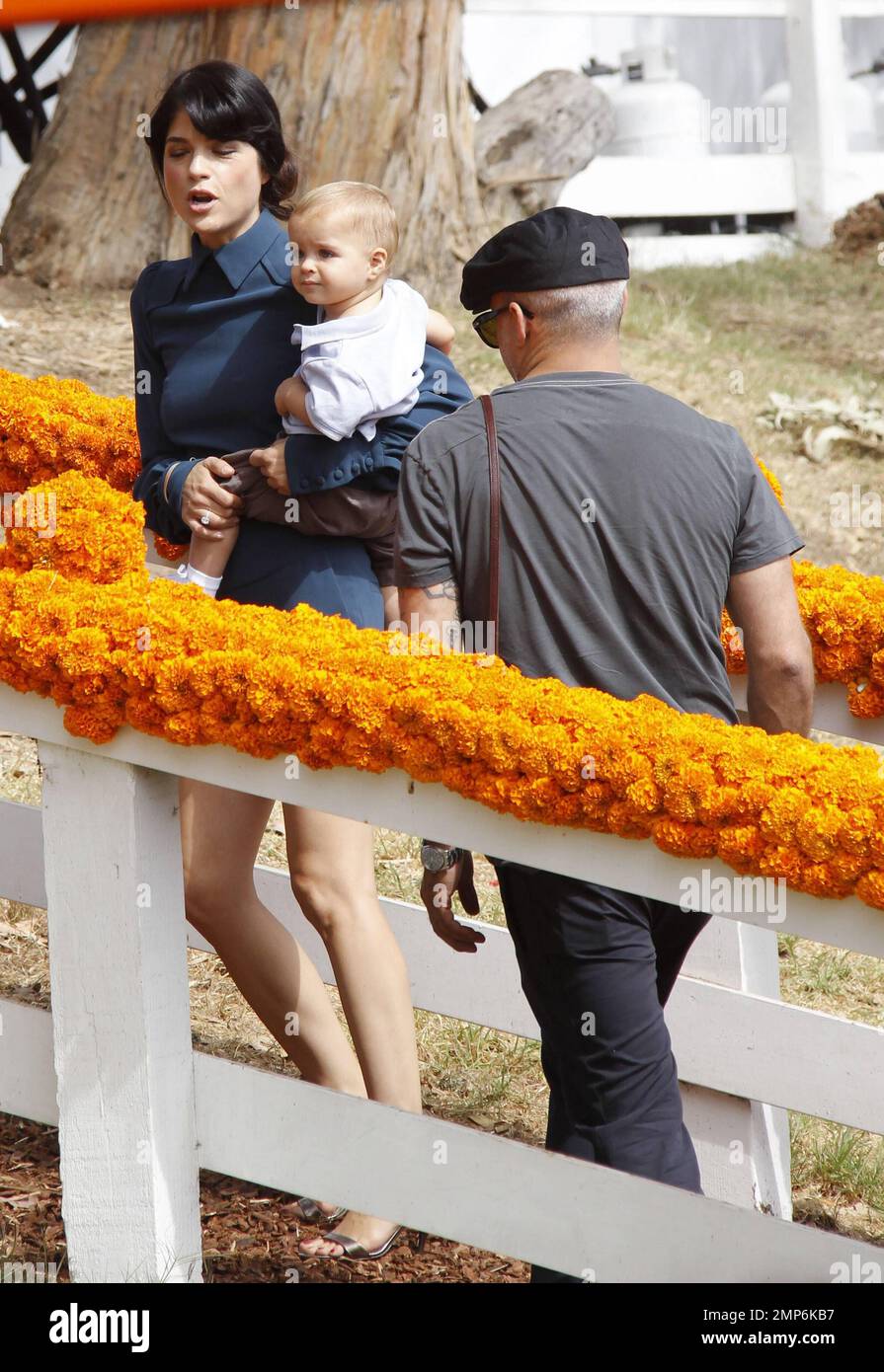 Selma Blair, boyfriend Jason Bleick and thier son Arthur Saint Bleick ...