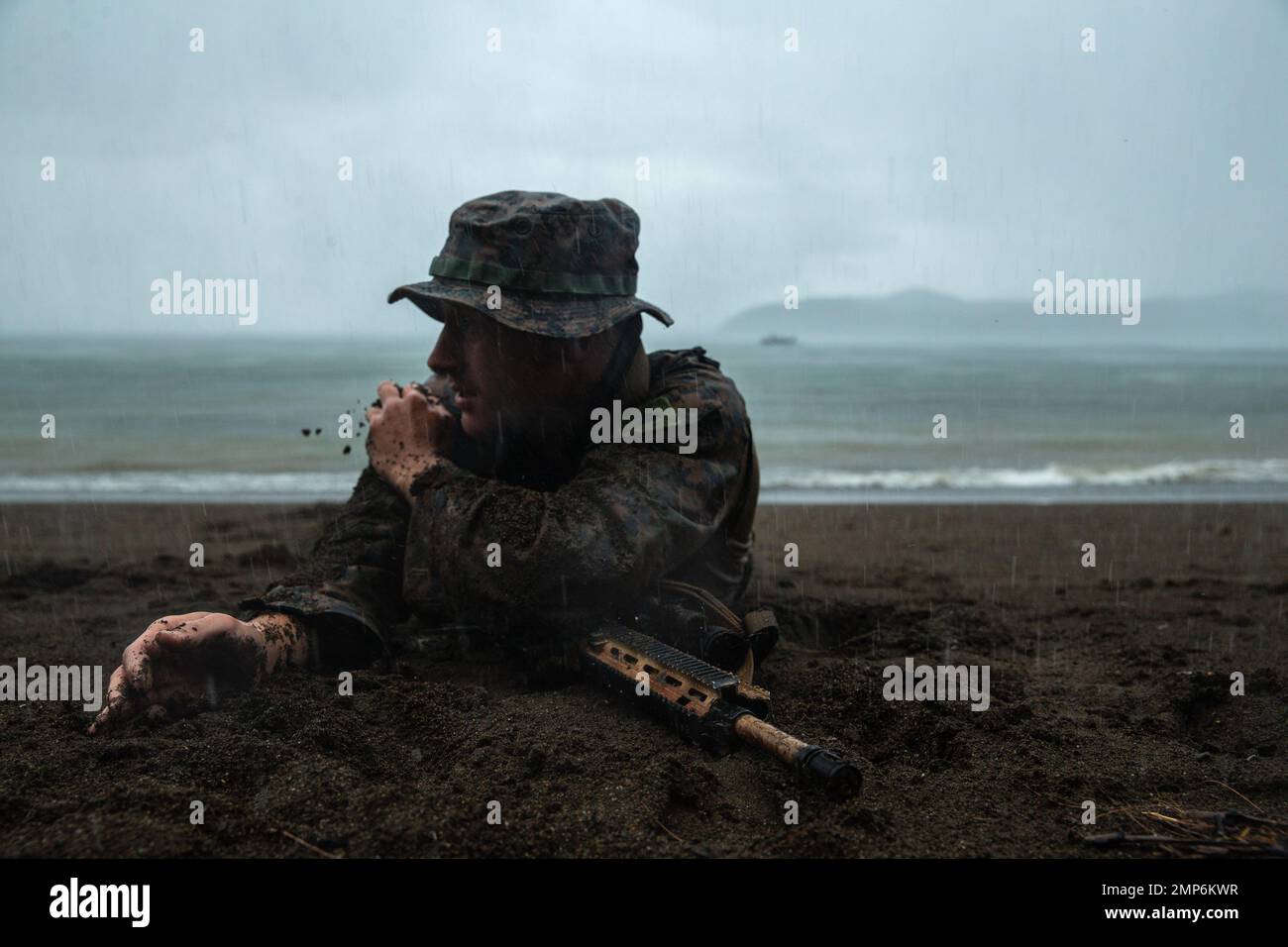 U.S. Marine Corps Cpl. Jacob Konefsky, a rifleman with 1st Battalion ...