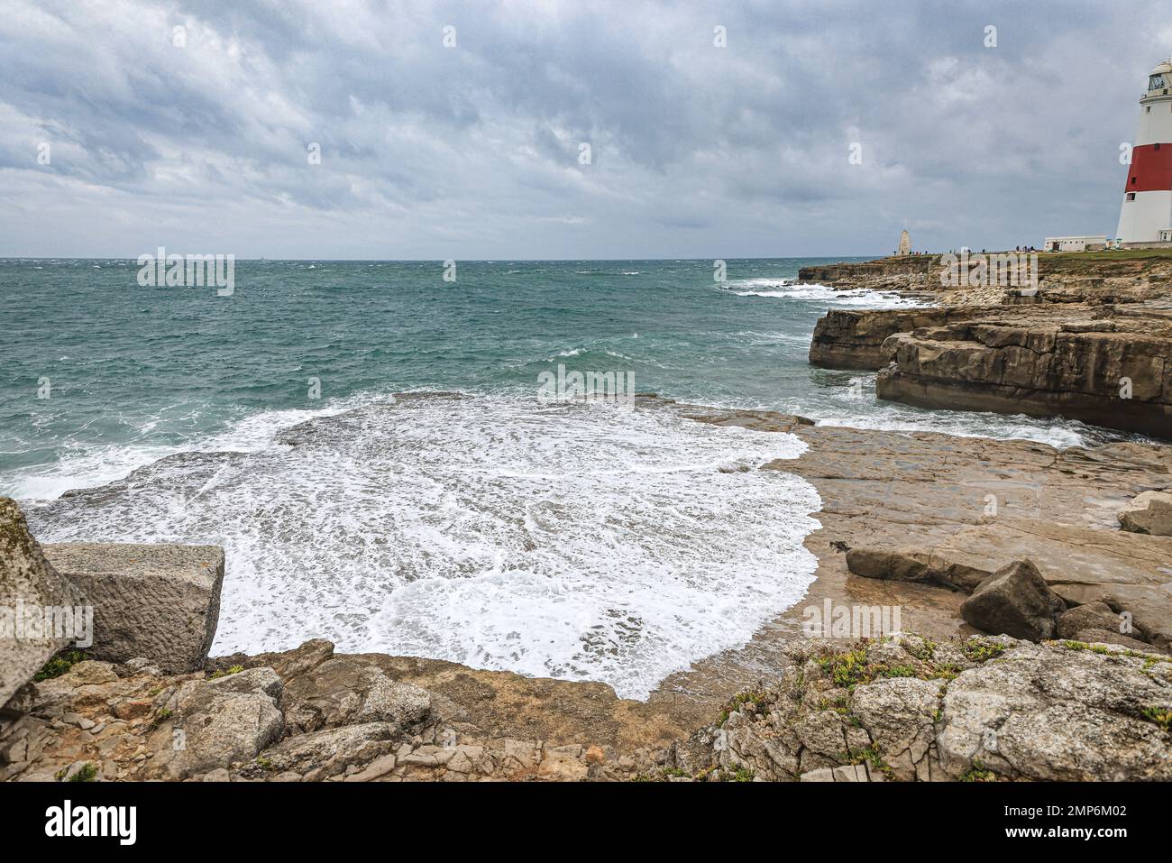 Portland bill sea rough hi-res stock photography and images - Alamy