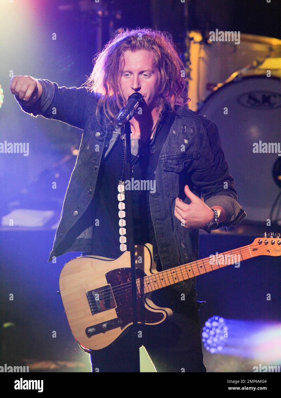 Travis Clark of "We The Kings" at the 2013 SummerFest at Revolution Live in Fort Lauderdale, FL ...