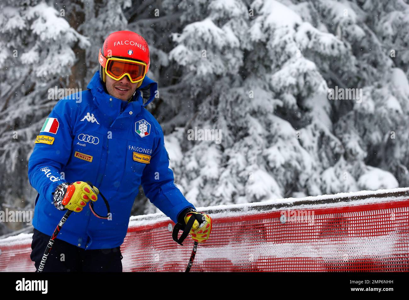 Italy's Christof Innerhofer arrives for an alpine ski, men's World Cup ...