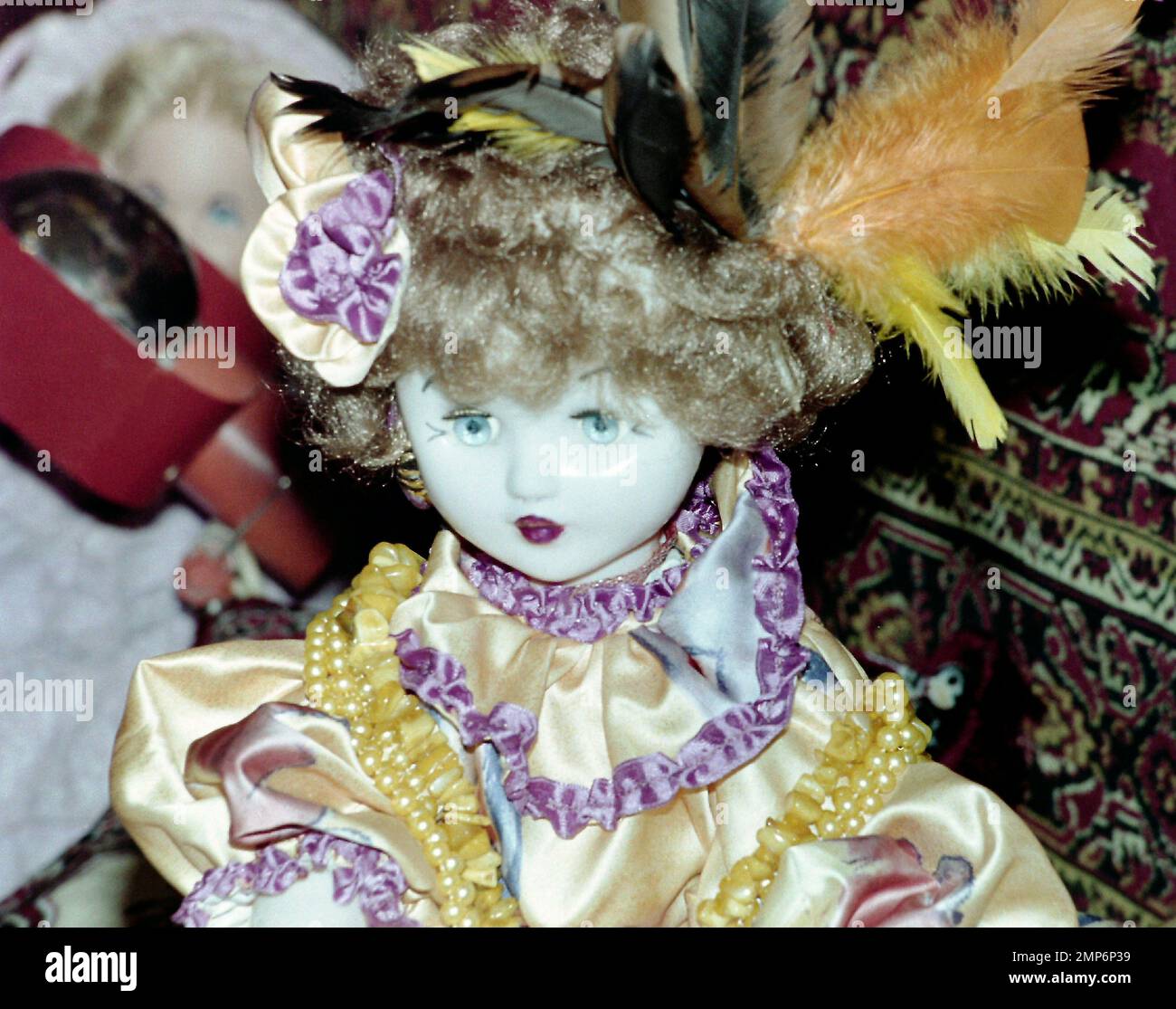 Elegant dolls in the old style Stock Photo - Alamy