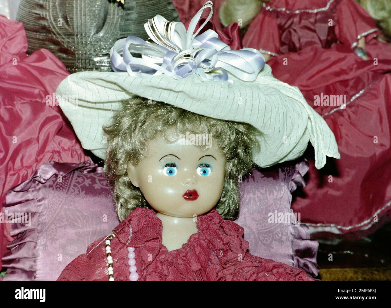 Elegant dolls in the old style Stock Photo - Alamy