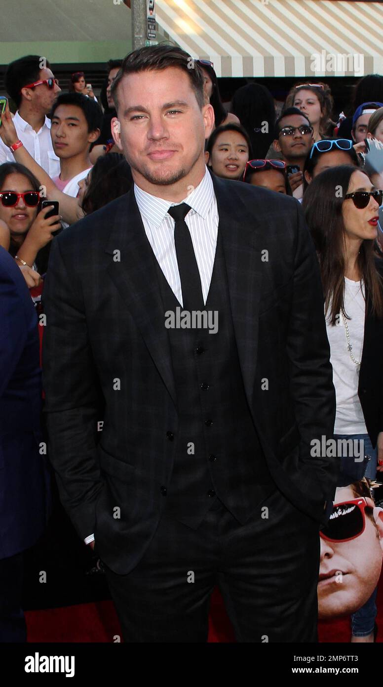 Channing Tatum at the Los Angeles premiere of "22 Jump Street" held at ...