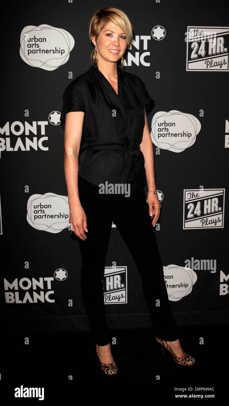 Actress Jenna Elfman attends Montblanc Presents The 24 Hour Plays LA at ...