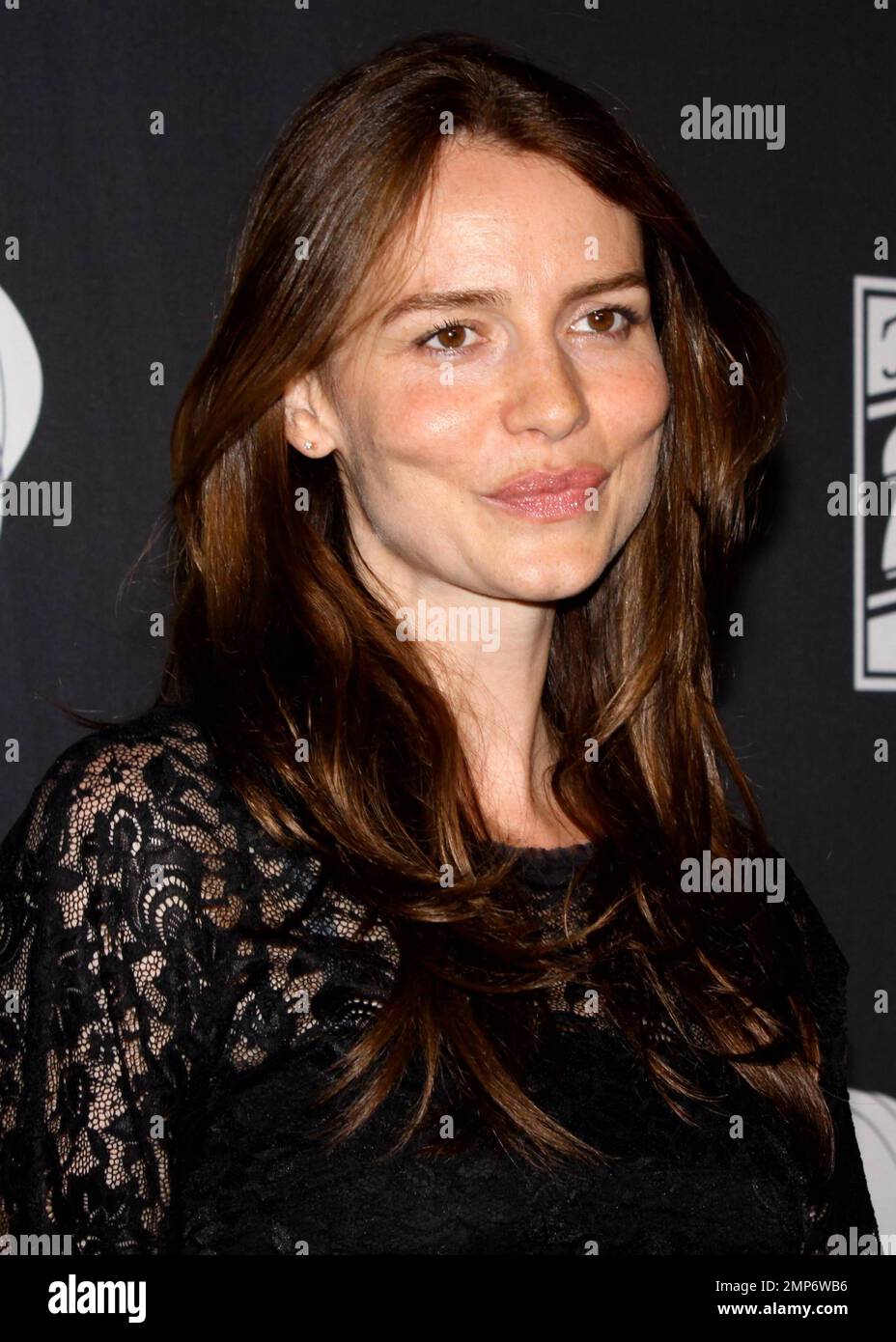 Actress Saffron Burrows attends Montblanc Presents The 24 Hour Plays LA ...