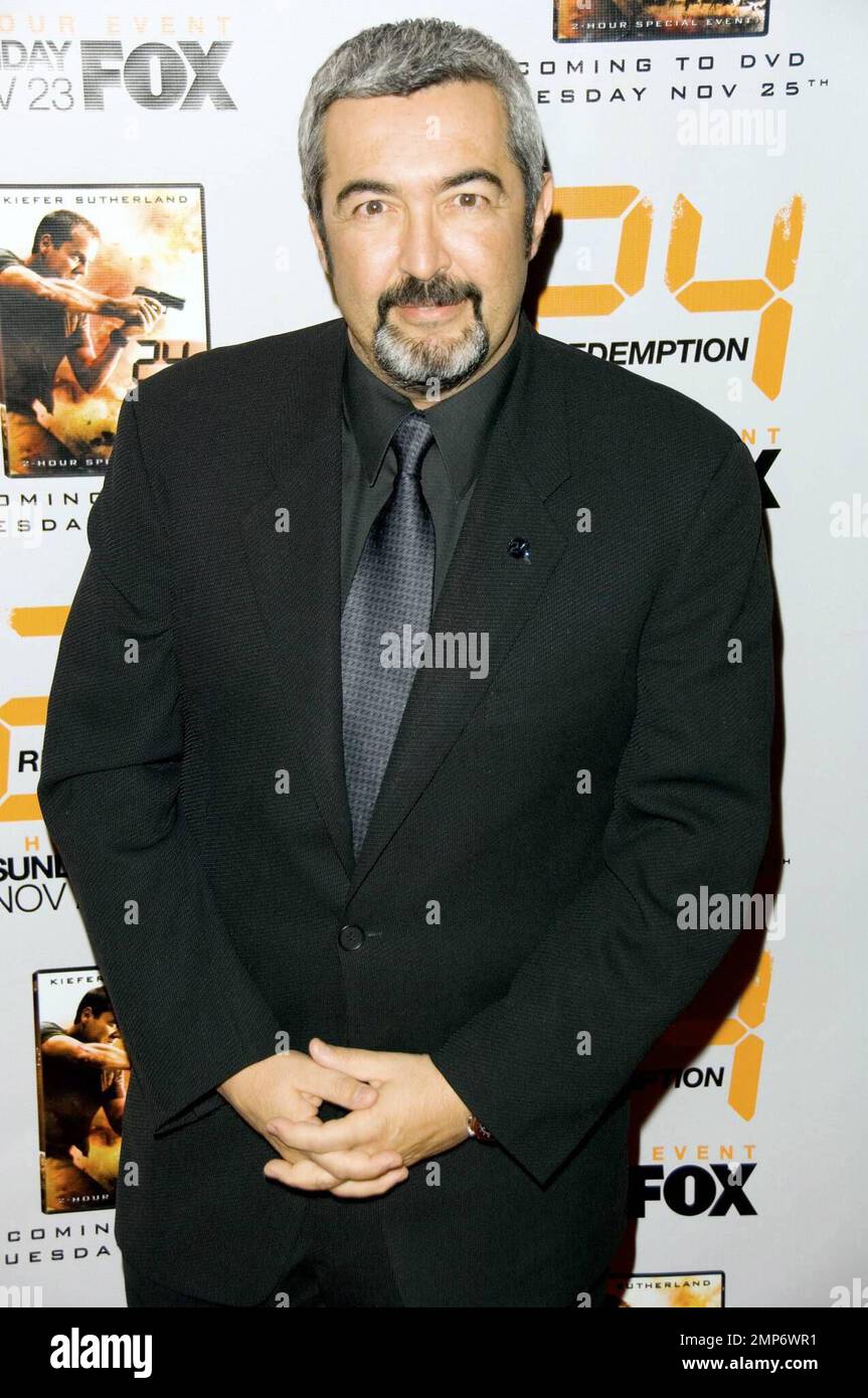 Jon Cassar attends the "24 Redemption" release event. Previously named ...