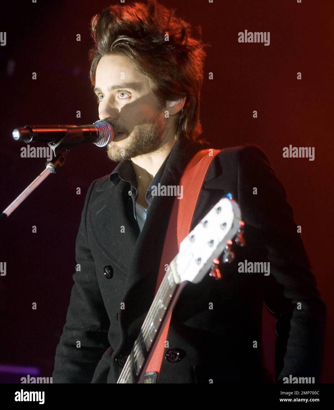 Jared Leto and his band 30 Seconds To Mars perform live in concert at ...