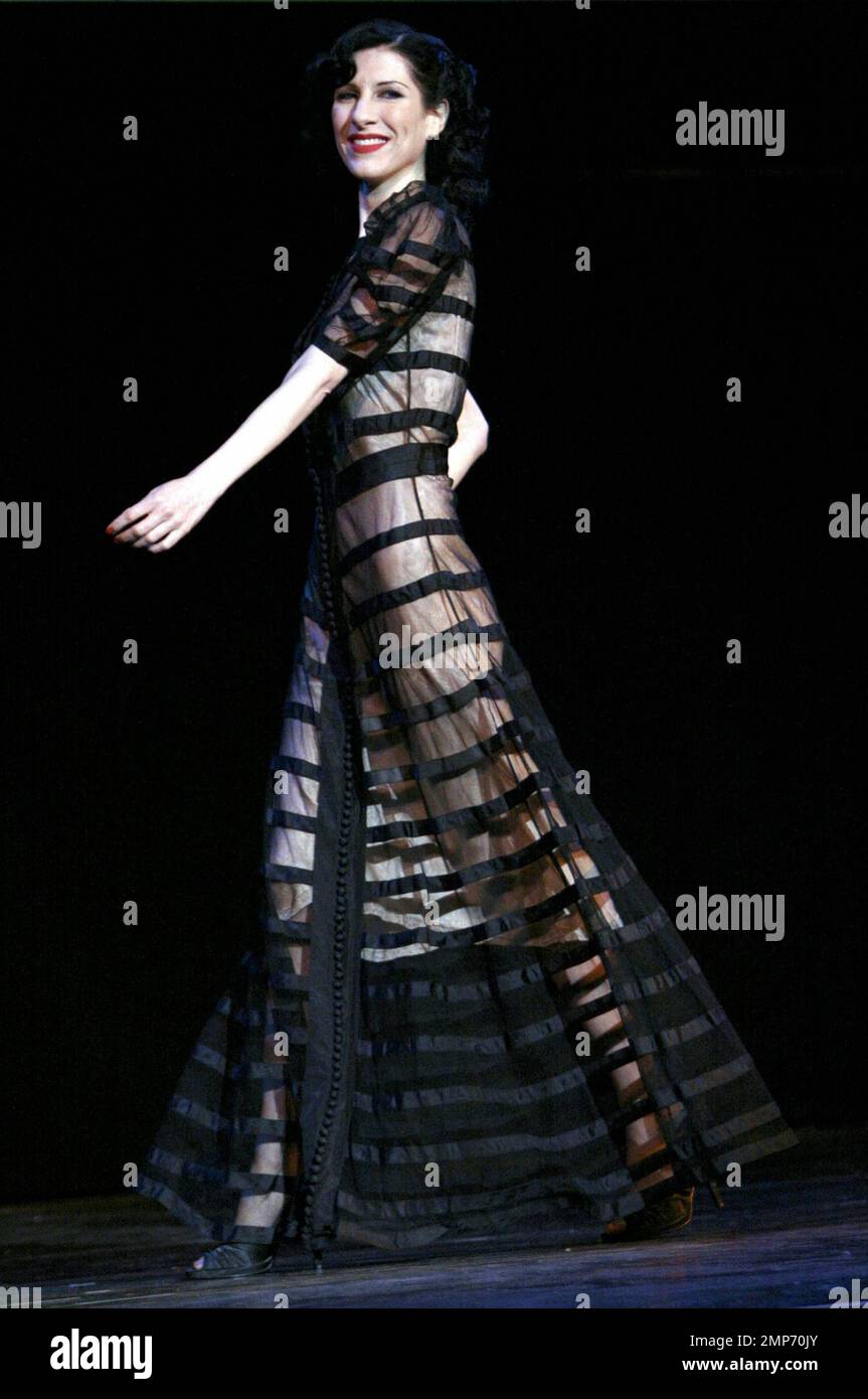 Models walk the runway during the 30 Years of Pin-Up fashion show ...