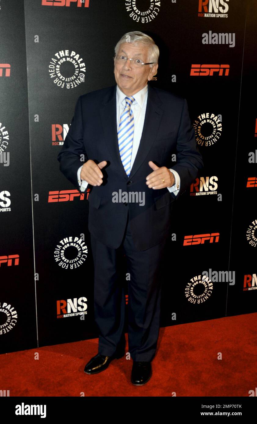 David Stern at the Paley Prize Gala Honoring ESPN's 35th Anniversary ...