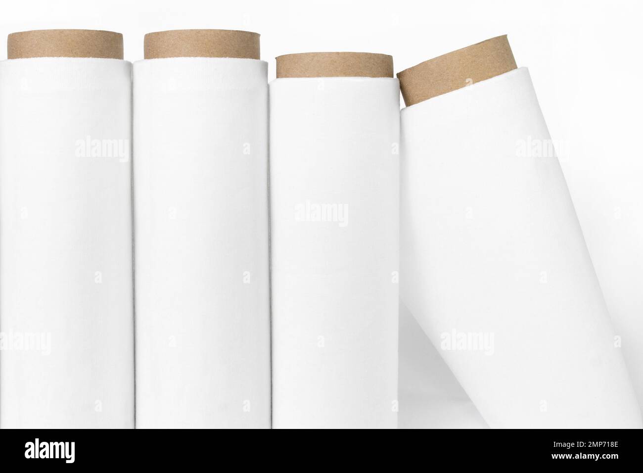 Fabric rolls mockup hi-res stock photography and images - Alamy