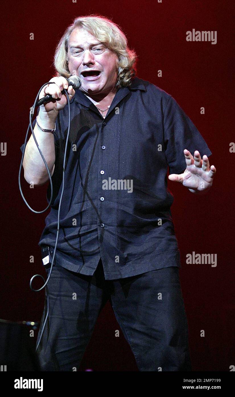 Lou Gramm performs as part of the 40 Years Ago Today concert at the ...