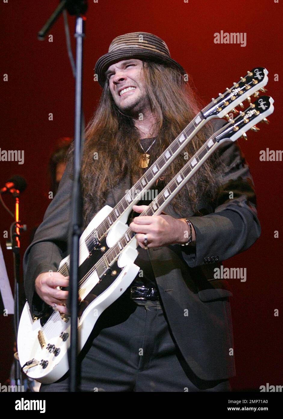 Singer Bo Bice performs as part of the 40 Years Ago Today concert at ...