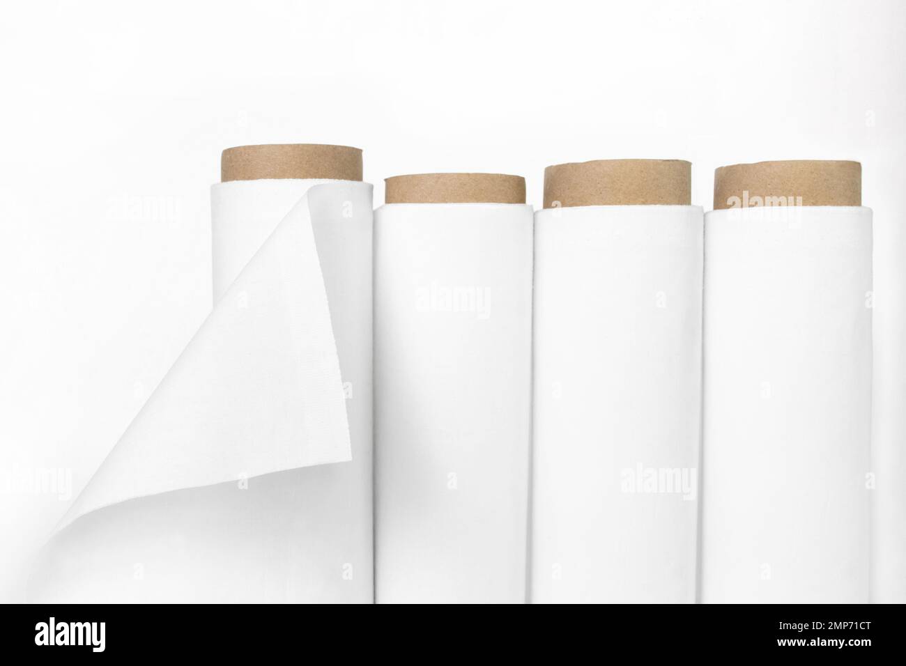 Fabric rolls mockup hi-res stock photography and images - Alamy