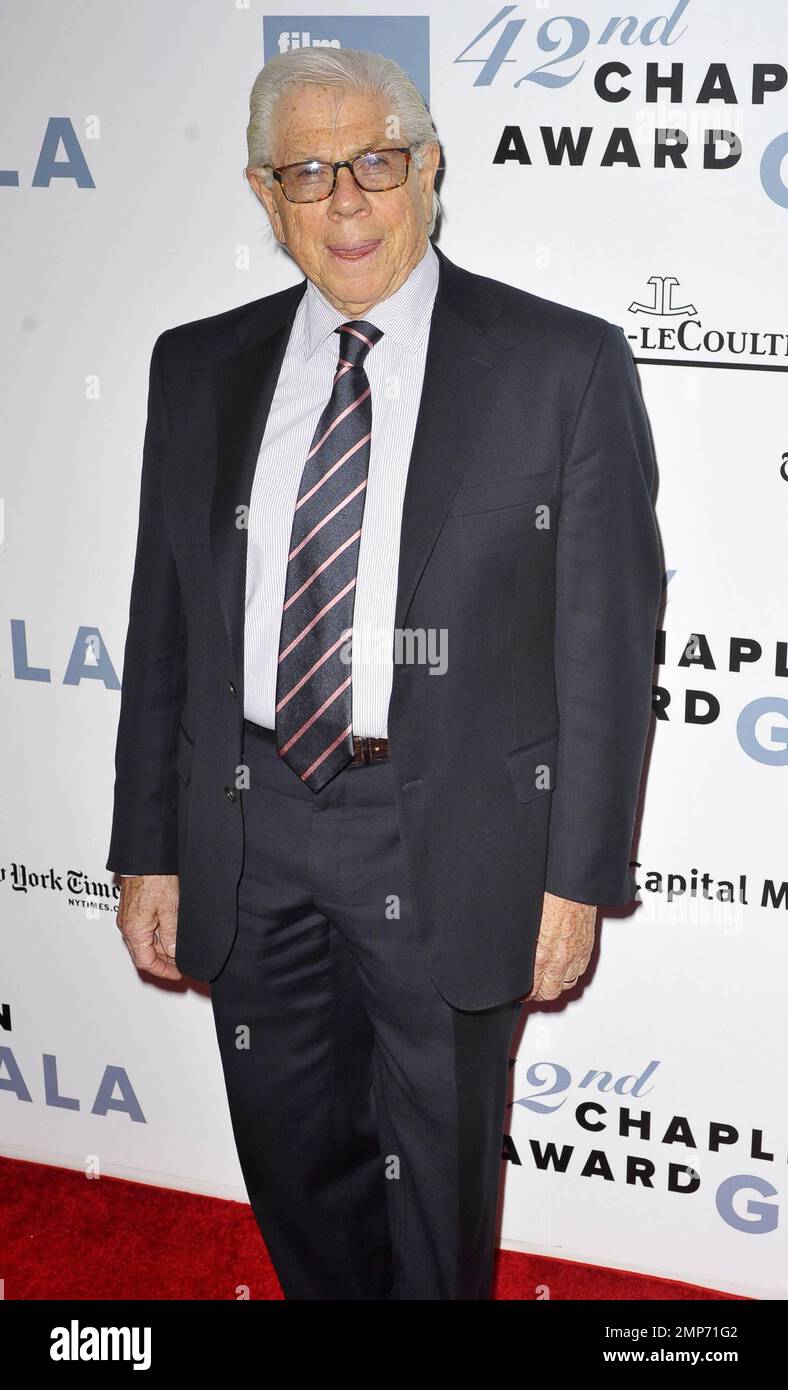 Carl Bernstein at the 42nd Chaplin Award Gala held Alice Tully Hall in ...