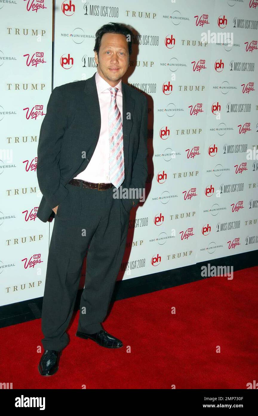 Rob Schneider attends the 57th Annual Miss USA Competition at Planet ...