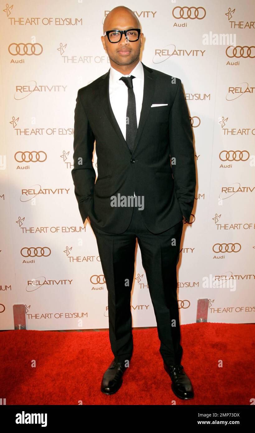 Musician Kenna arrives at the Art of Elysium's 5th Annual Heaven Gala ...