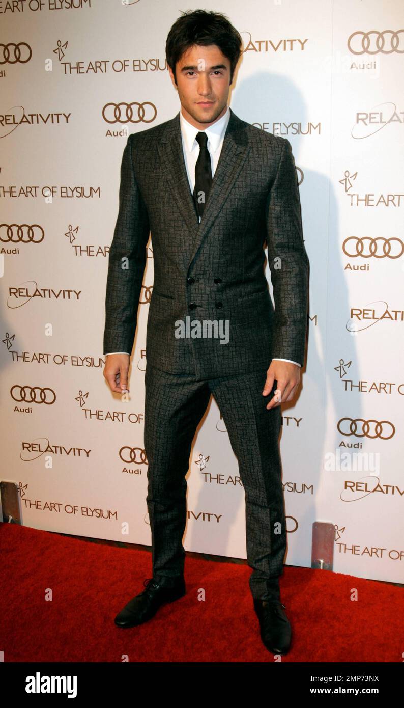 Actor Josh Bowman arrives at the Art of Elysium's 5th Annual Heaven ...