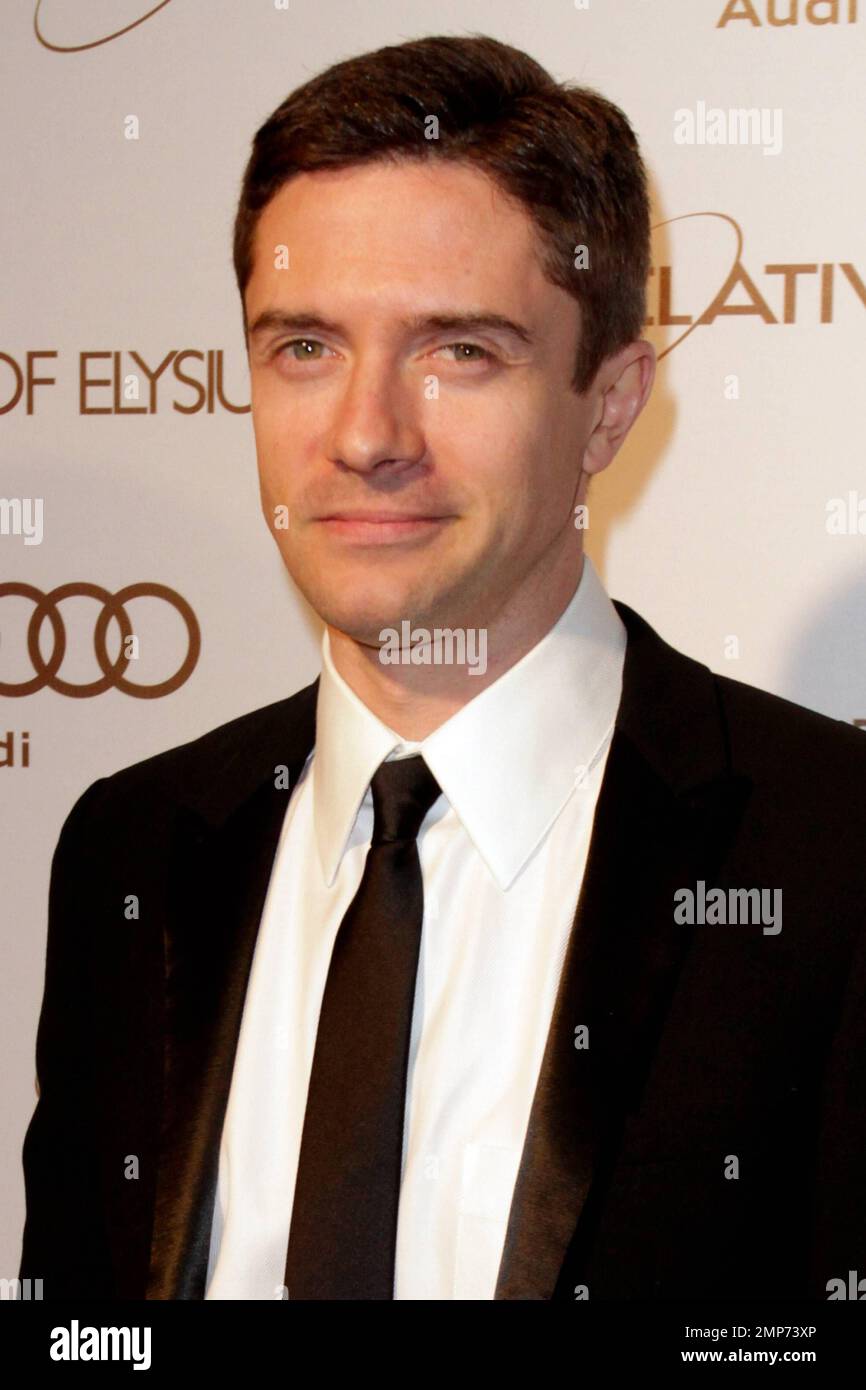 Actor Topher Grace arrives at the Art of Elysium's 5th Annual Heaven ...