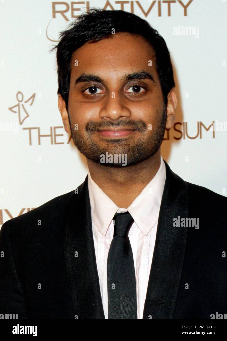 Actor Aziz Ansari arrives at the Art of Elysium's 5th Annual Heaven ...