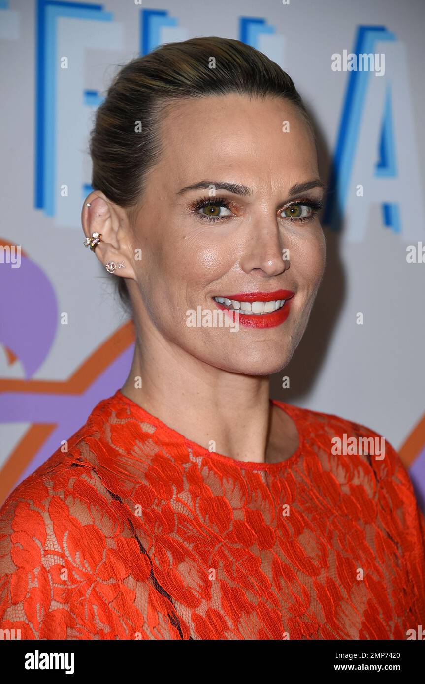 Molly Sims arrives at the Stella McCartney Autumn 2018 Presentation on ...