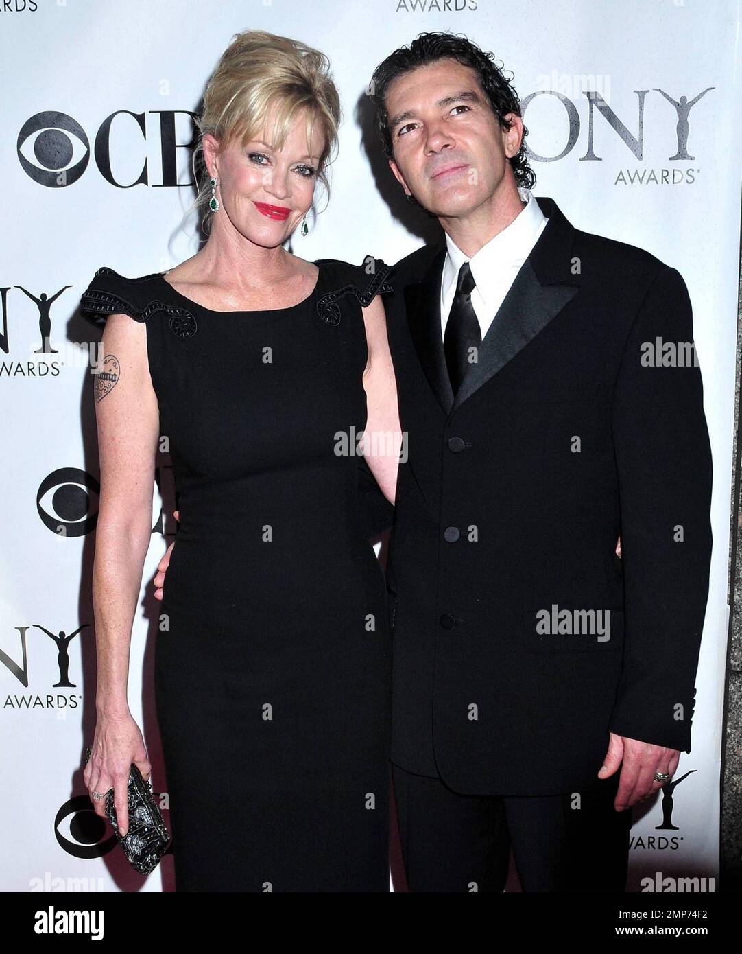 Melanie Griffith and Antonio Banderas at the 64th Annual Tony Awards at ...