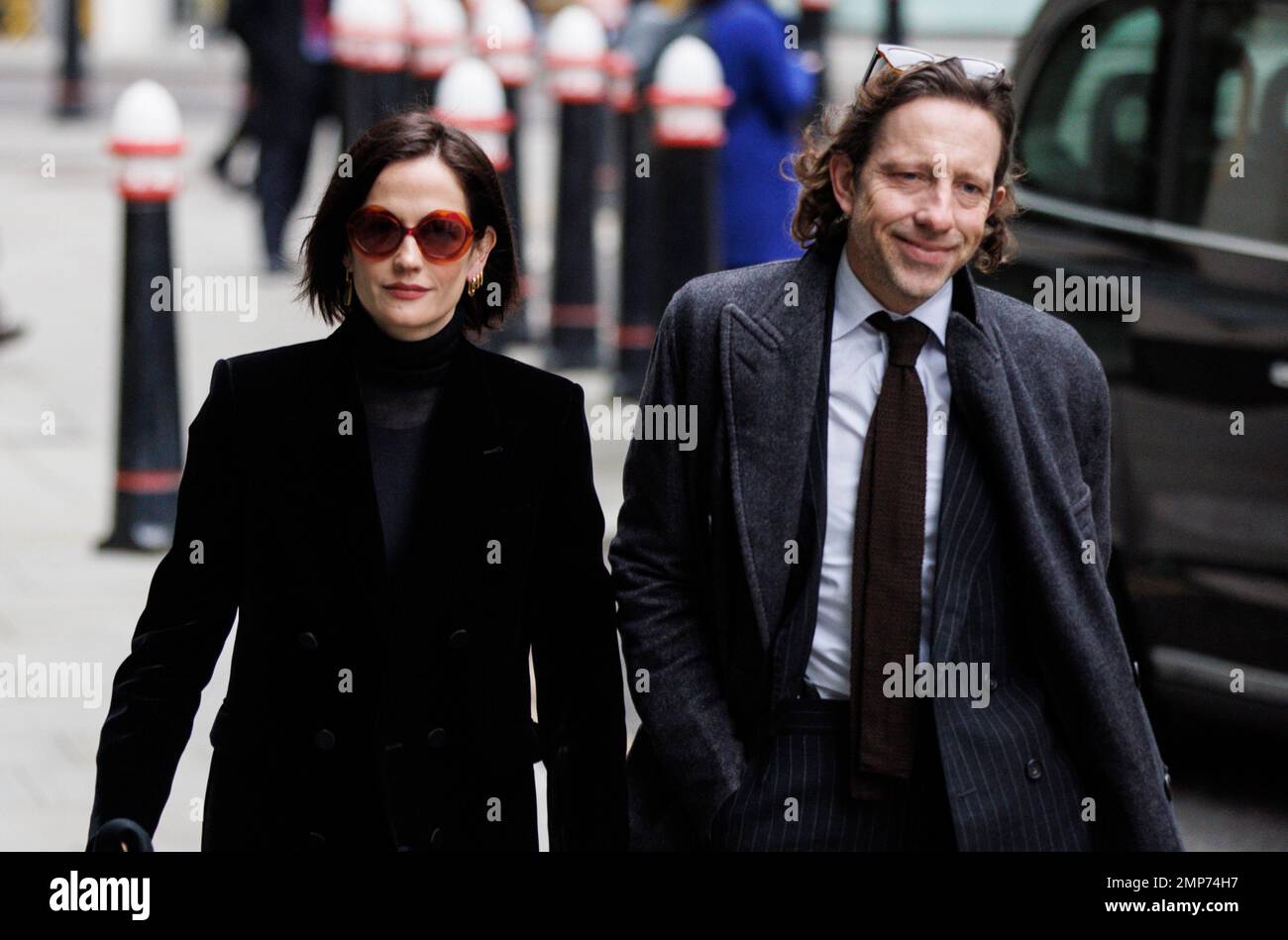 London, UK. 31st Jan, 2023. Actress, Eva Green, arrives the Rolls ...