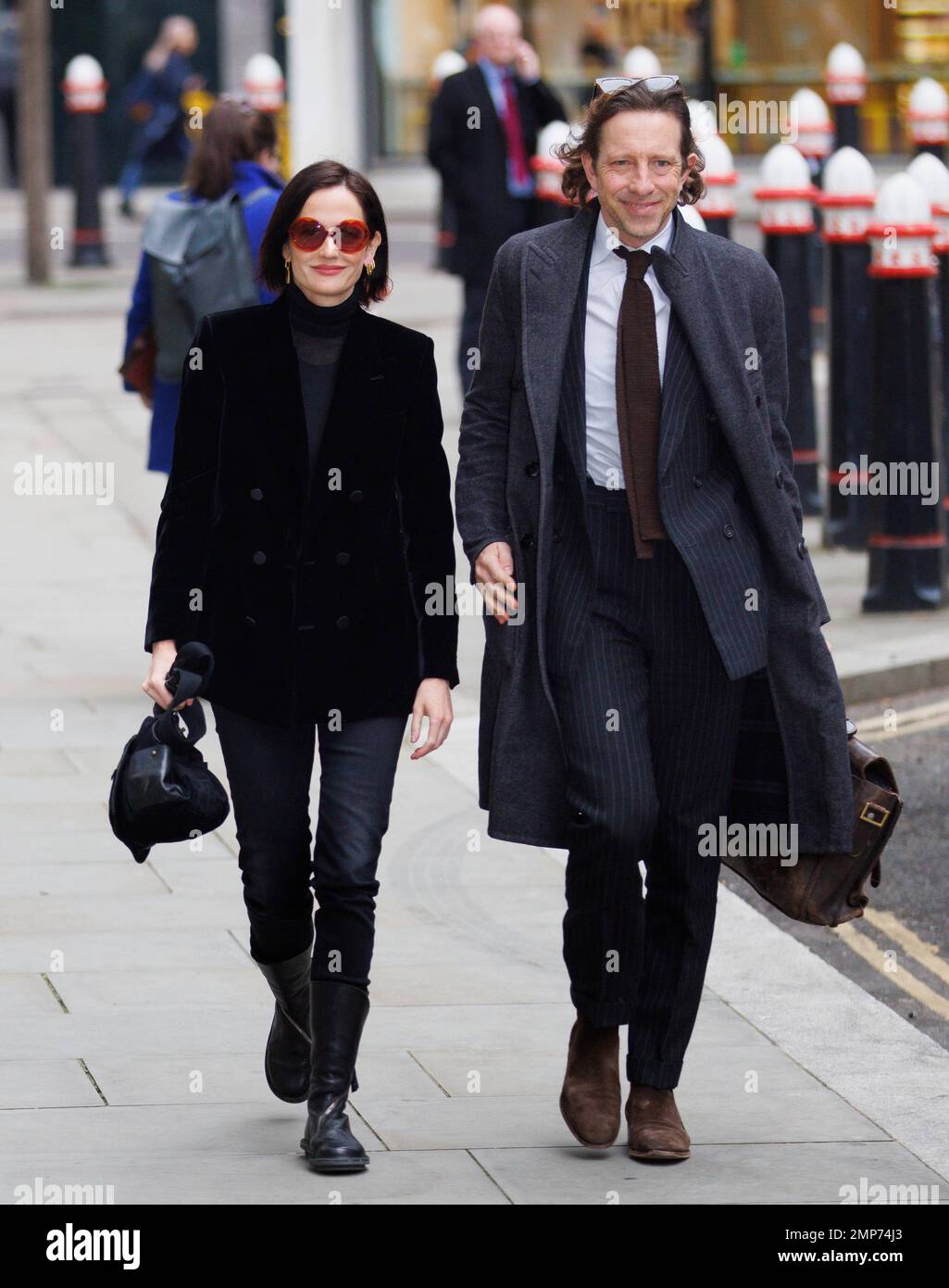 London, UK. 31st Jan, 2023. Actress, Eva Green, arrives the Rolls ...