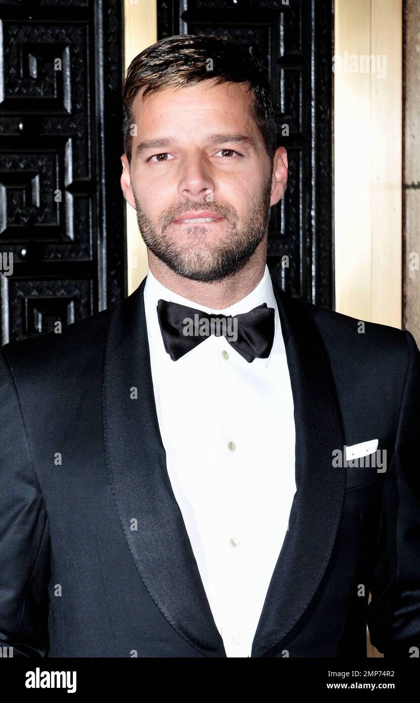 Ricky Martin at the 64th Annual Tony Awards at Radio City Music Hall in ...