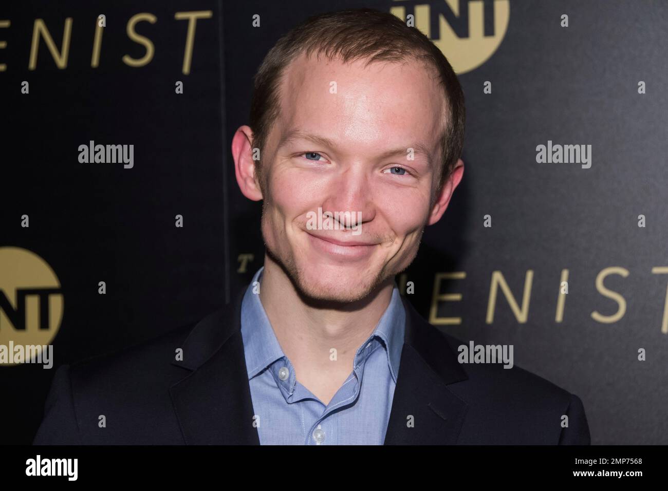 Jefferson White attends the premiere of TNT's "The Alienist" at iPic ...