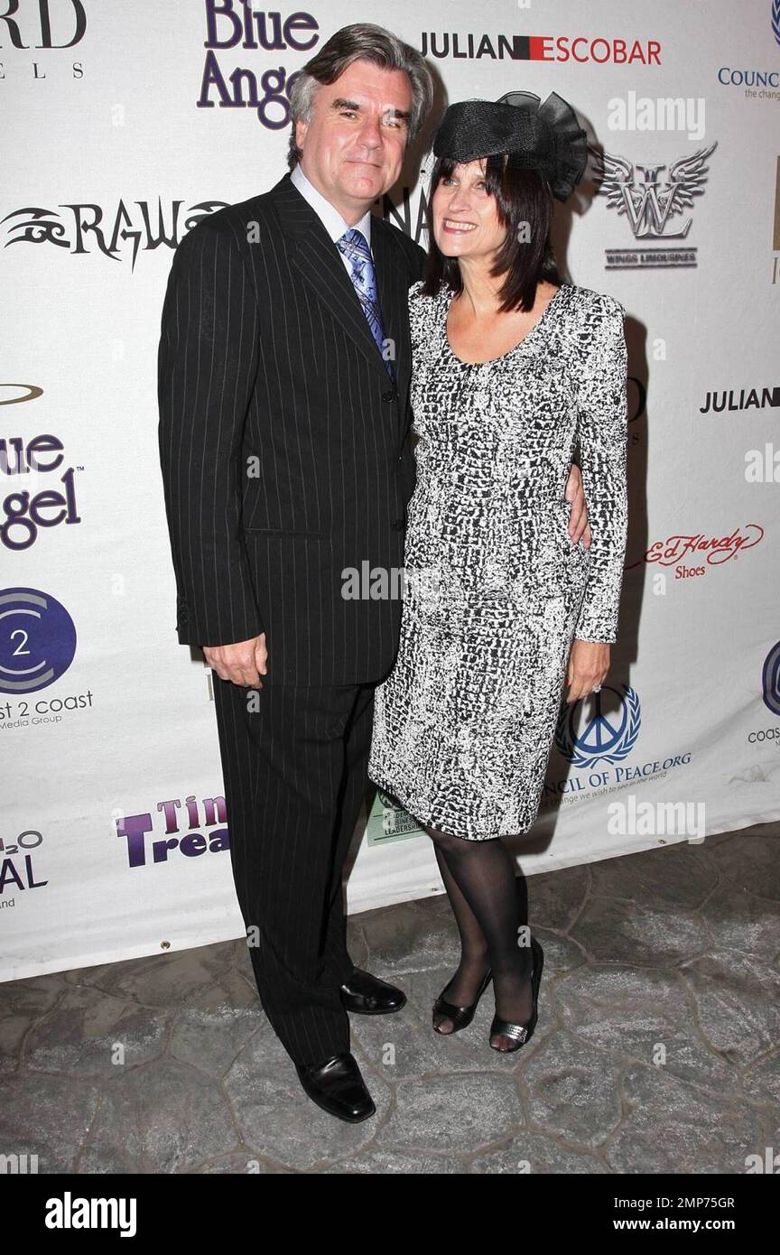 British Counsel General Bob Peirce and wife Sharon Peirce at the Icon ...