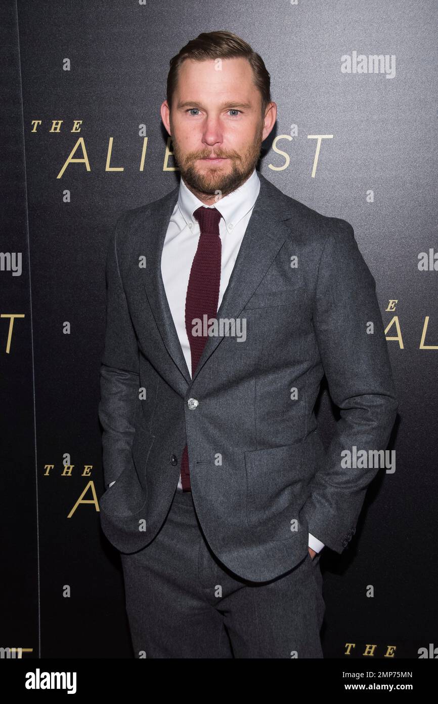 Brian Geraghty attends the premiere of TNT's "The Alienist" at iPic ...