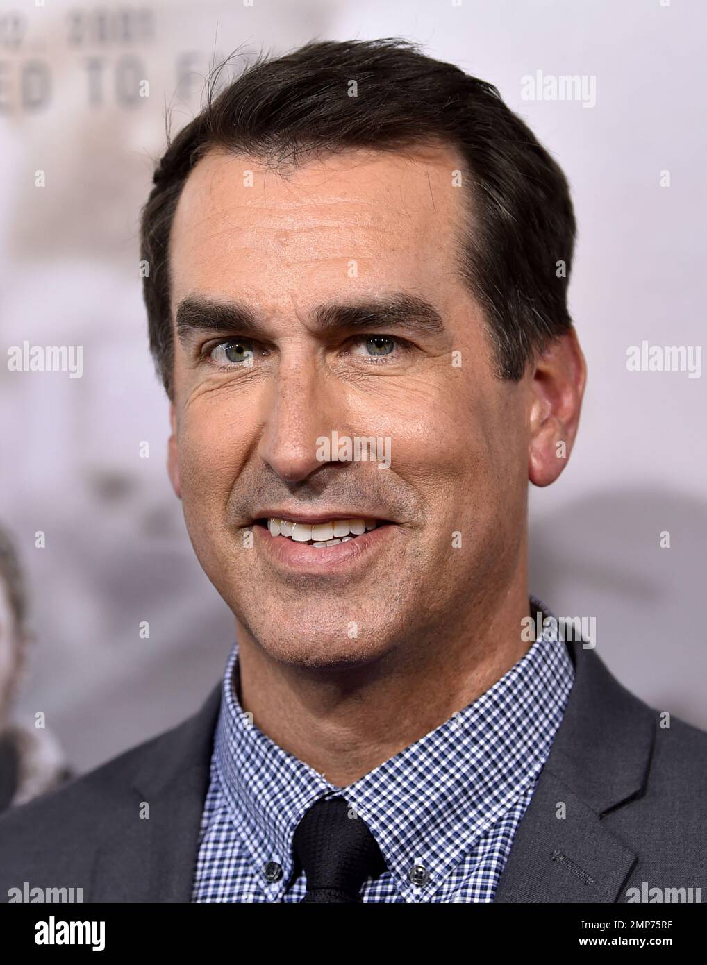 Actor Rob Riggle attends the world premiere of "12 Strong" at Jazz at ...