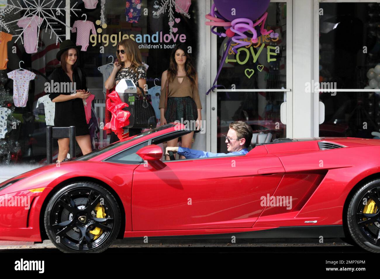 AnnaLynne McCord, Shenae Grimes and Jessica Stroup film scenes for an ...