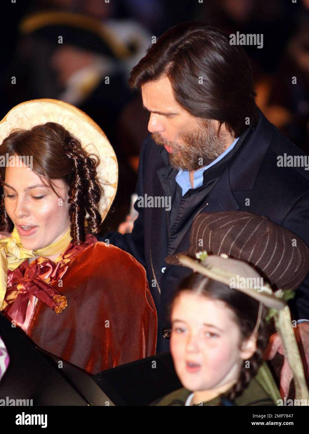 - Jim Carrey at the world premiere of A Christmas Carol in London, UK ...