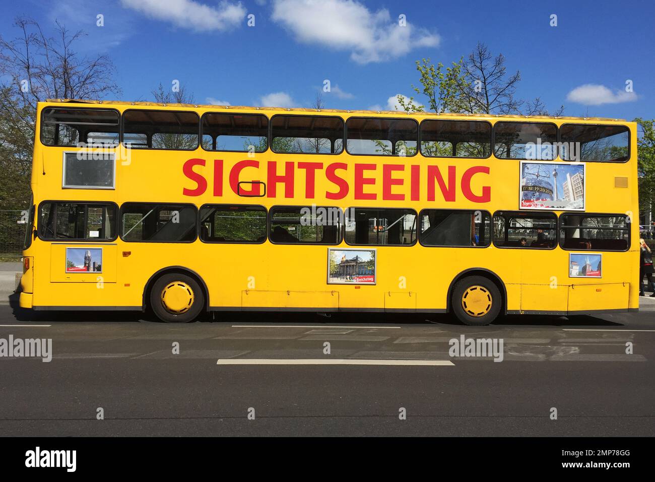 Tourist coach in Berlin Germany Stock Photo - Alamy