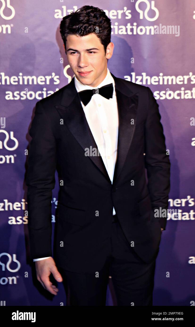 Nick Jonas at the 19th annual A Night at Sardi's fundraiser and awards ...