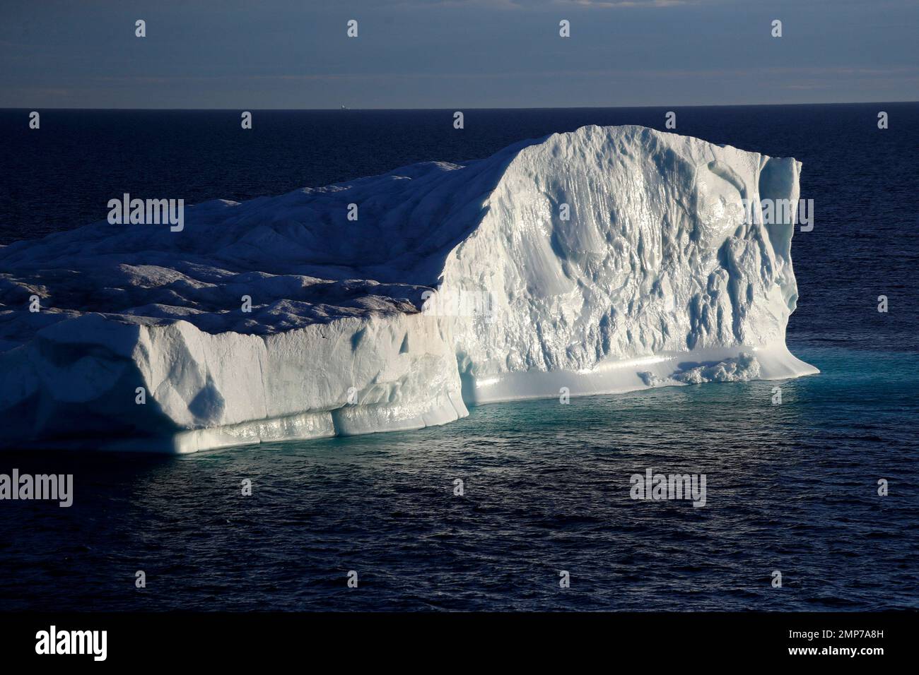 An iceberg floats in Baffin Bay in the Canadian Arctic Archipelago, Tuesday, July. 25, 2017. The ...